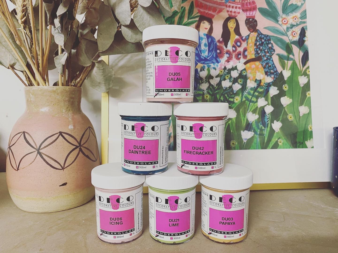 Deco Underglaze – Northern Rivers Pottery